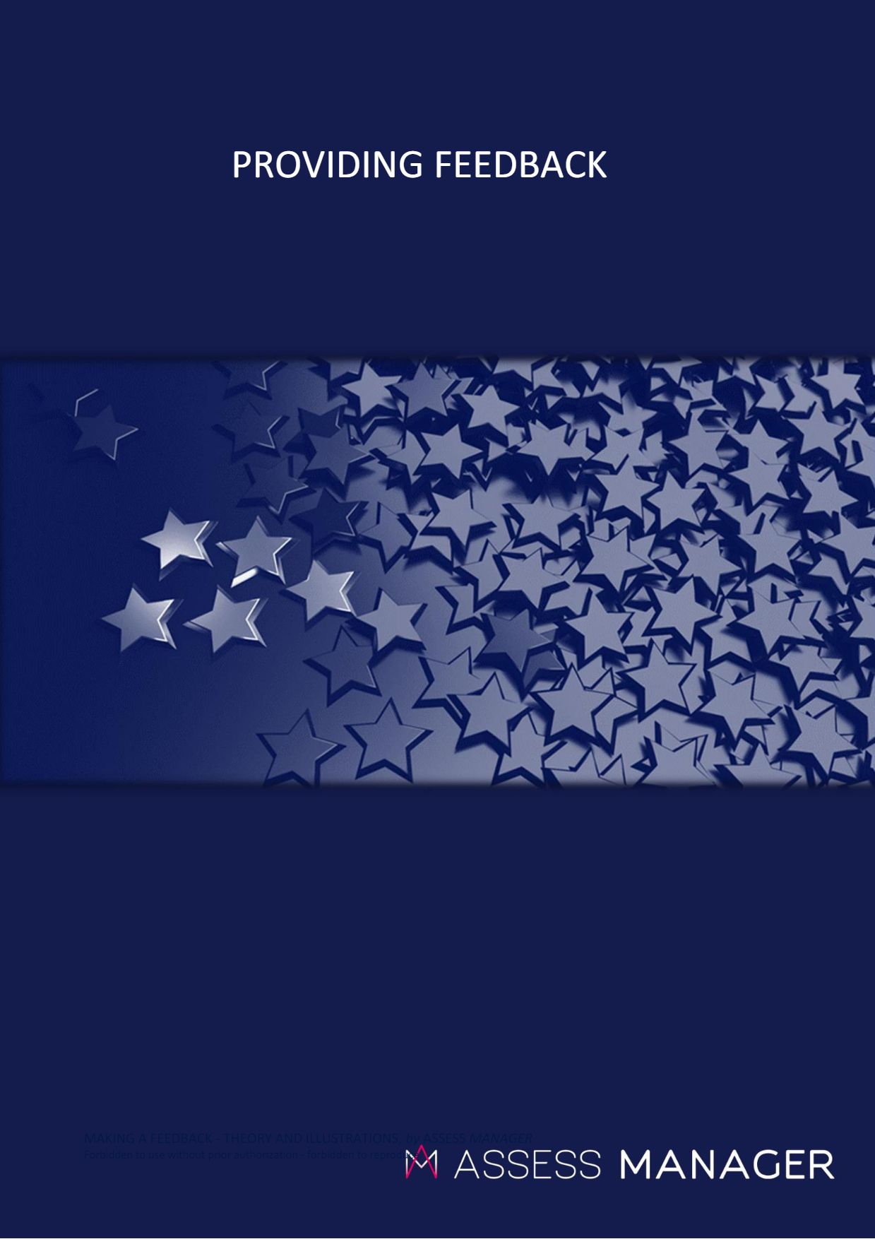 Booklet No. 11 - Providing feedback - Assess Manager